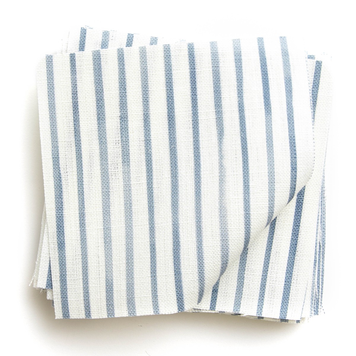 Drawing 1 in Dulcet Blue - Fabric by Quercus & Co.